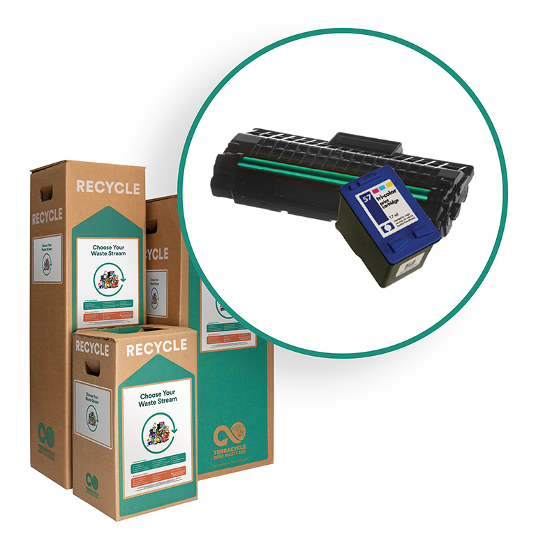 Recycle ink and toner cartridges | ClinicCycle Zero Waste Box™