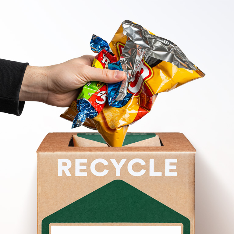 Recycle Crisp Packets and Snack Packaging | EventCycle Zero Waste Box™