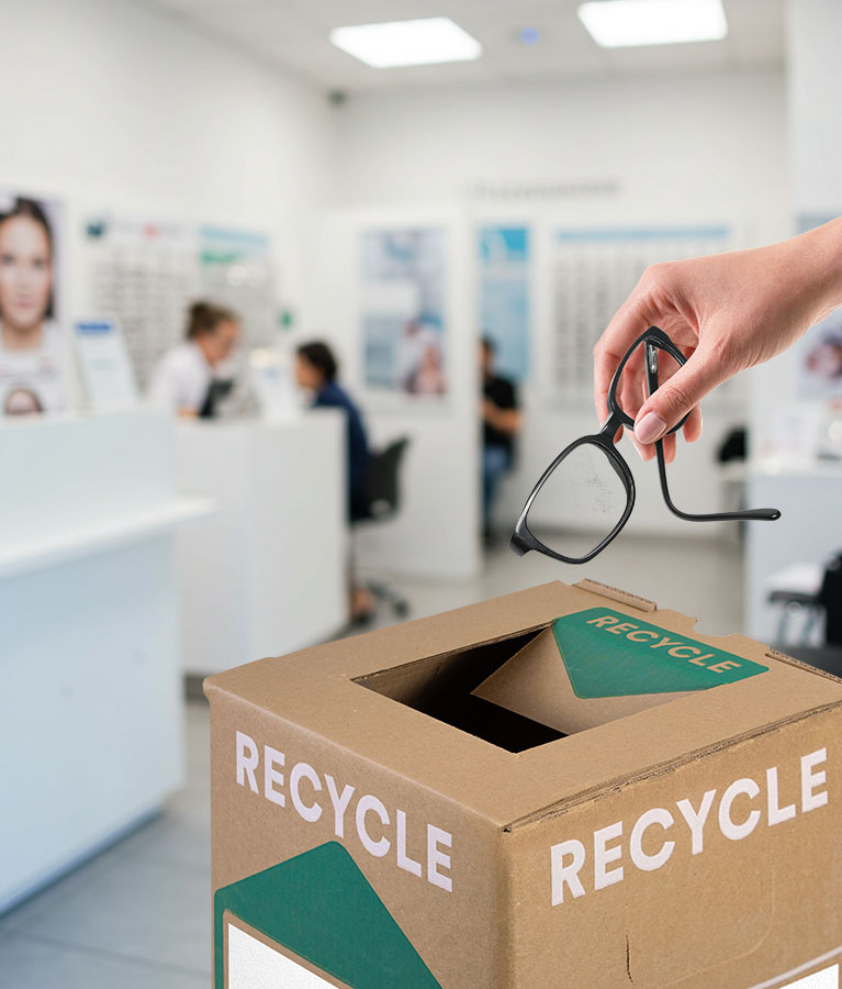 Recycle used binders | SpecsCycle Zero Waste Box™