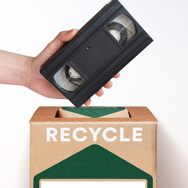 Recycle VHS & cassette tapes | Zero Waste Box™ by TerraCycle