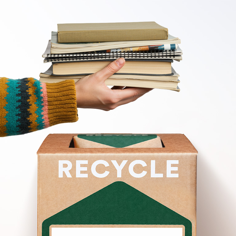 Books, Magazines, Notebooks and Jotters Zero Waste Box™ | ClinicCycle