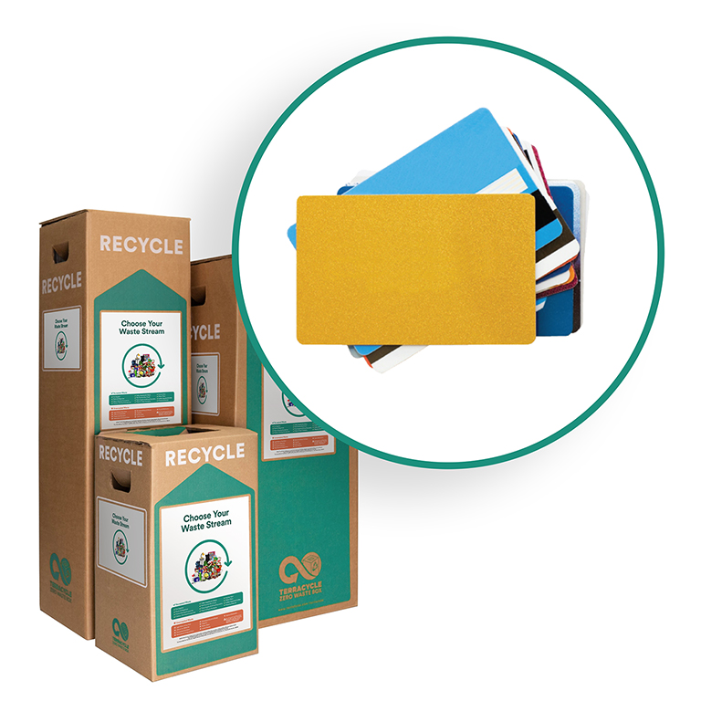 Recycle plastic cards | Zero Waste Box™ by TerraCycle