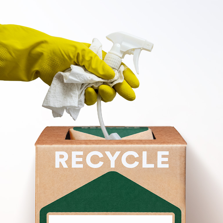 Recycle Cleaning Supplies and Accessories | CafeCycle Zero Waste Box™