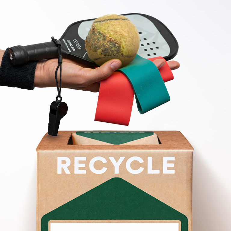 Recycle sporting goods | EventCycle Zero Waste Box™