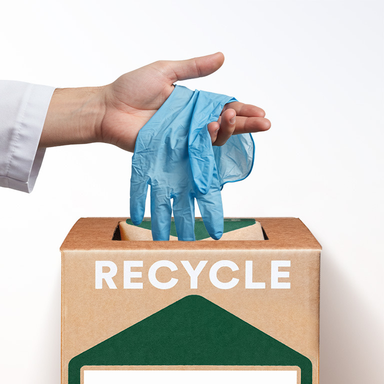 Recycle disposable gloves | SpecsCycle Zero Waste Box™ by TerraCycle