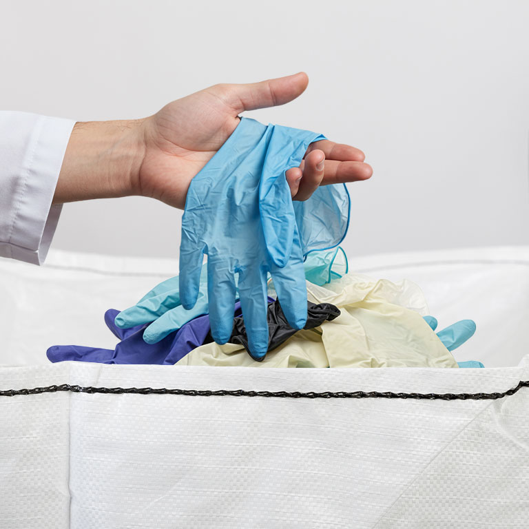 Bulk disposable gloves recycling | Zero Waste Pallet